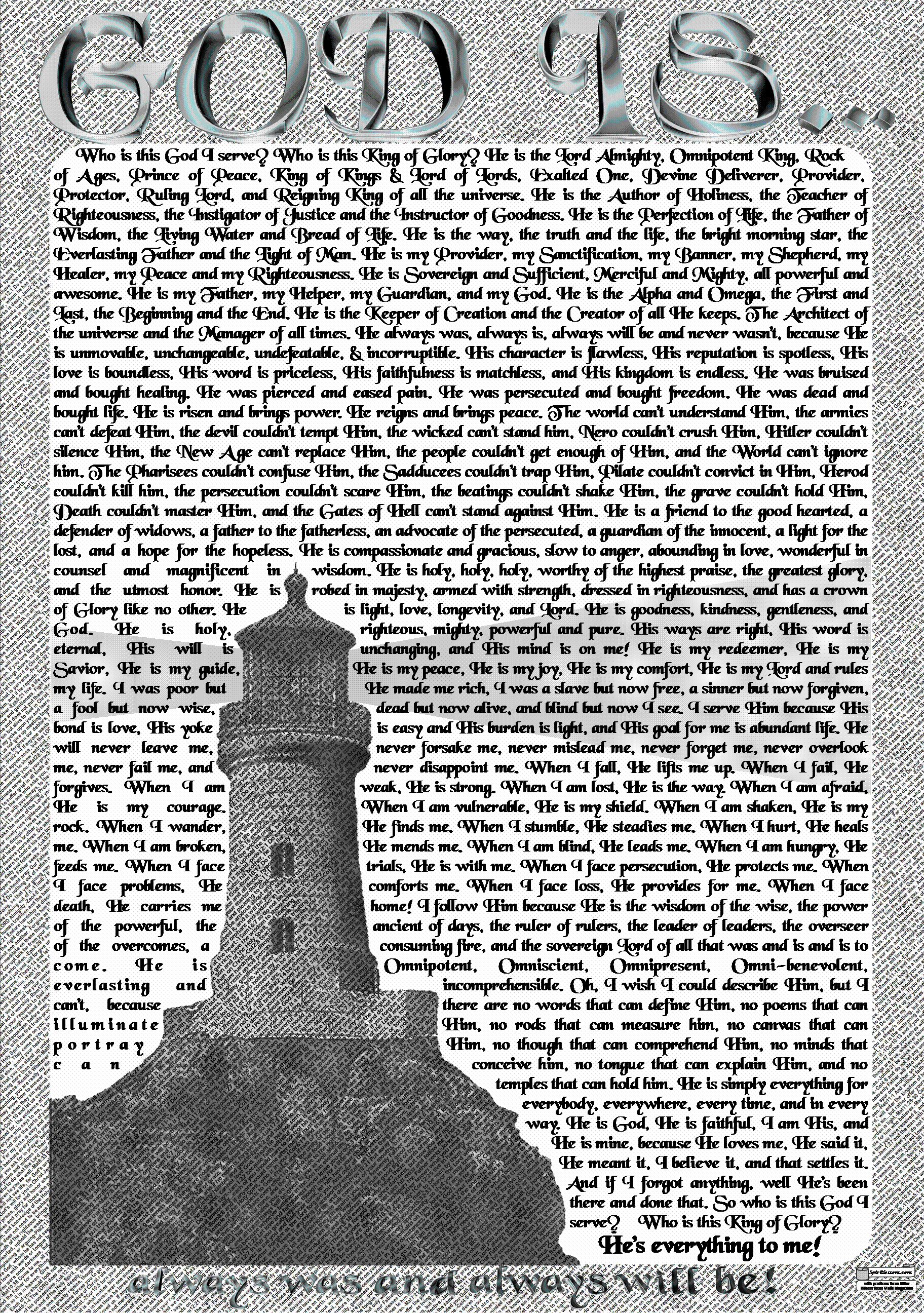 Christian Wall Posters